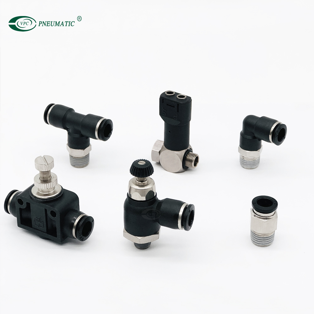 Pneumatic Component Hose Fittings Union Straight One Touch Plastic ...