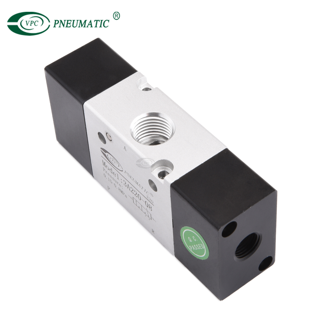 3A Series 2 Position 3 Port Double Acting Air Control Valve - Buy pneumatic air control valve ...