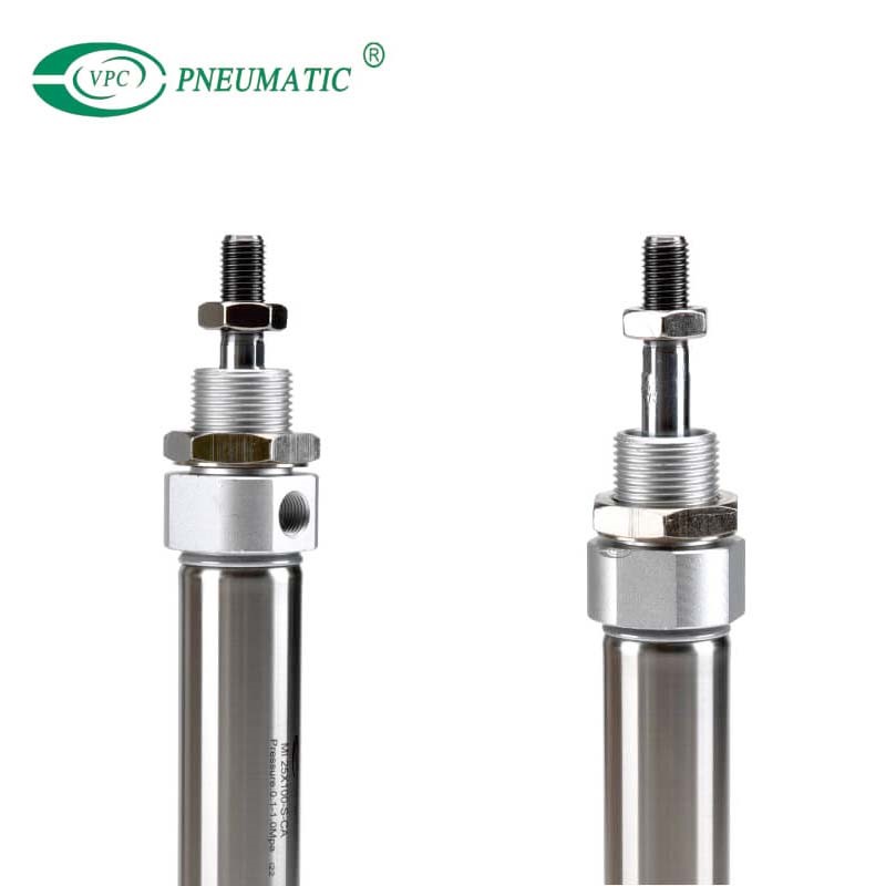 MI Series Stainless Steel Mini Cylinder European Standards Small Bore ...