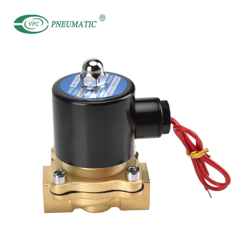 2W Series 2-Way Direct Acting Solenoid Valve, Big Orifice, Flying LeadsType - Buy normally ...