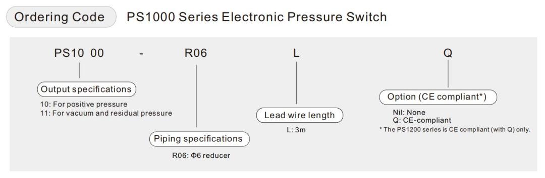 PS1000 Series Electronic Pressure Switch - Buy electronic pressure ...