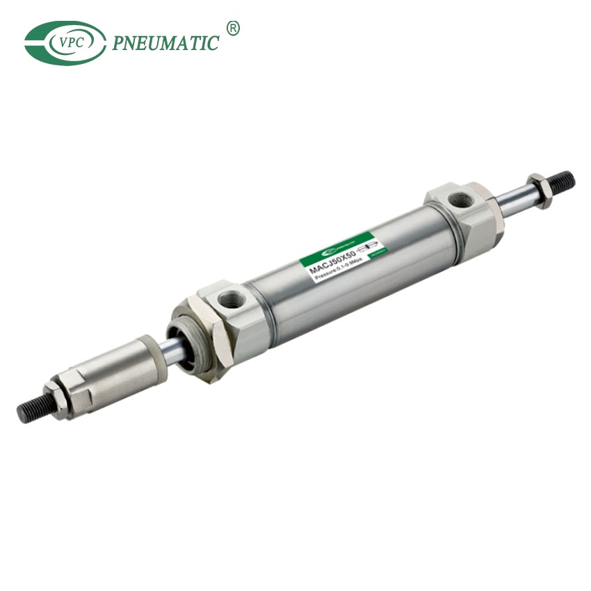 MA Series Stainless Steel Mini Cylinder, Flat-end Type, European ...