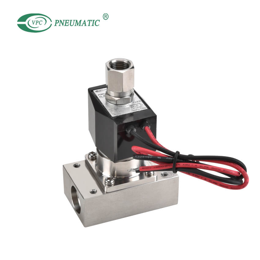 GAG Series 2 Position 3 Port Direct Acting Solenoid Valve - Buy stainless steel solenoid valve ...