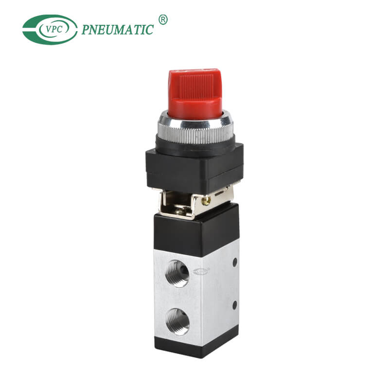 M322 Series Mechanical Valve, 2 Position 3 Port, Selector Button - Buy pneumatic mechanical ...