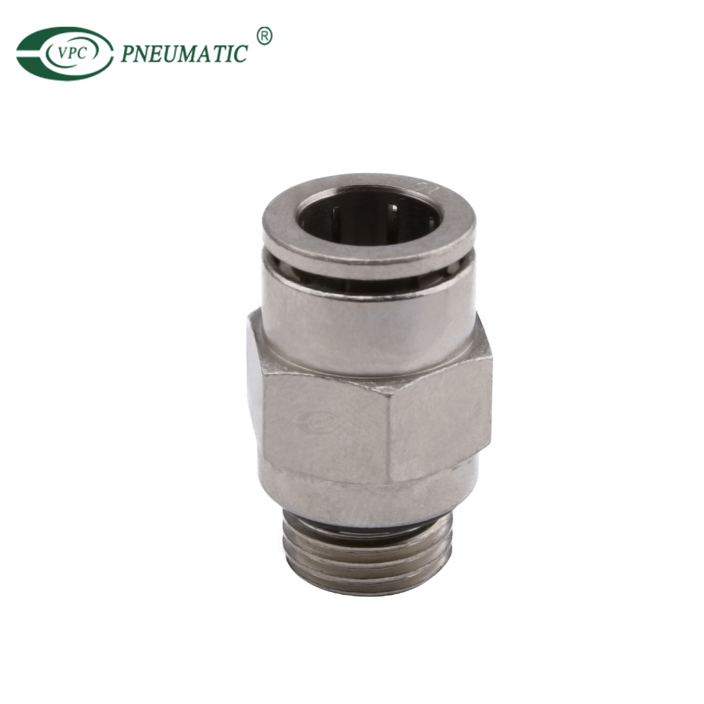 VMPC Brass Male Thread Straight Fitting - Buy metal pneumatic fittings ...